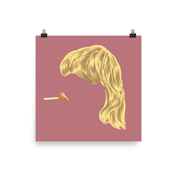 Mullet Poster – Hazard Golf